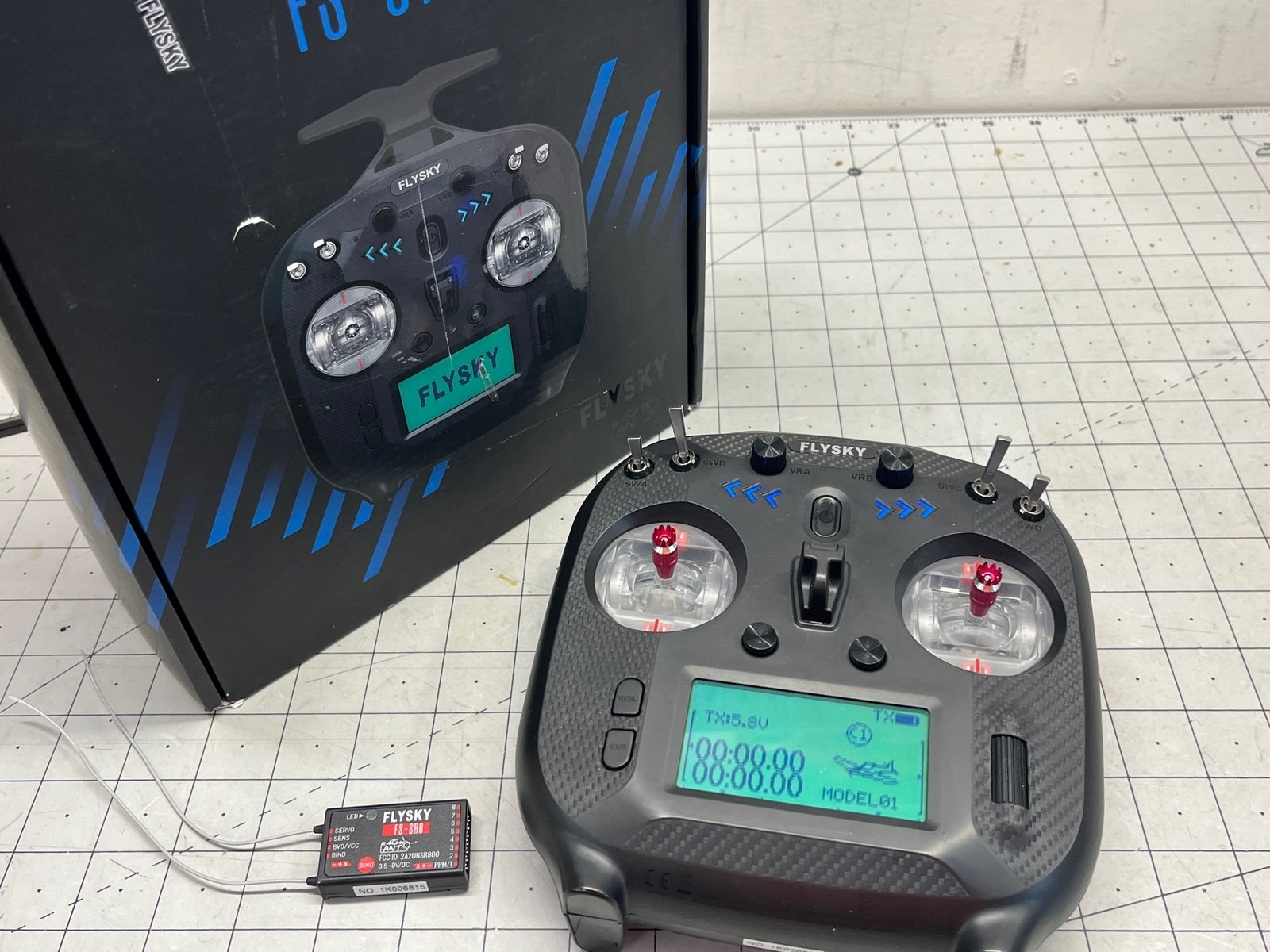 Flysky FS-ST8 12 Channel Radio System - SBUS - Setup For Beier SFR-1 ...